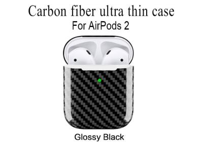 China Wireless Charging Slim Carbon Fiber Airpods Case for sale
