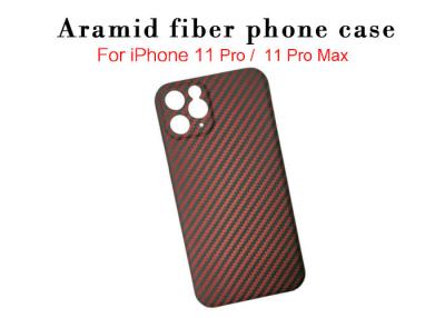 China Lightweight Matte Finish iPhone 11 Pro Max Aramid Case Carbon Fiber Phone Case for sale