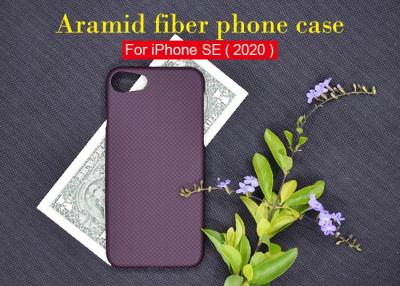 China Extraordinary Scratch Resistant Aramid Fiber Phone Case For iPhone SE for sale