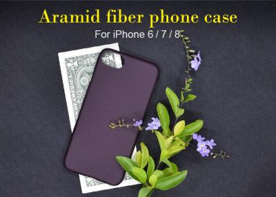 China No Color Fading Durable Matte Finish Aramid Fiber Phone Case For iPhone 8 for sale