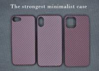 China Paper Thin Matte Aramid Fiber Phone Case For iPhone SE for sale