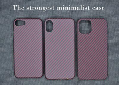 China Paper Thin Matte Aramid Fiber Phone Case For iPhone SE for sale