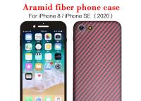 China Electric insulation Thin And Light iPhone SE Aramid Fiber Phone Case for sale