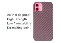 China Matte Finish Aramid Fiber Phone Case For iPhone 12 for sale