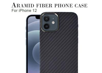 China Military Full Protection Real Carbon Aramid Fiber Case For iPhone 12 for sale