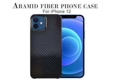 China Waterproof iPhone 12 Carbon Aramid Fiber Phone Case for sale