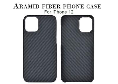 China iPhone Case Aramid Fibre Case For iPhone 12 Carbon Fiber Phone Case for sale
