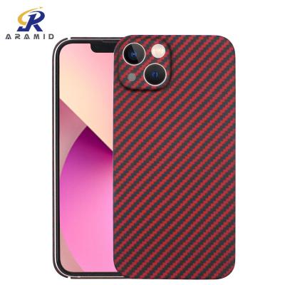 China ODM iPhone 13 Mini Aramid Fiber Full Protection Phone Cover for sale