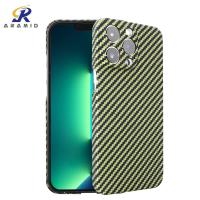 China Ultrathin Scratch Resistant iPhone 13 Pro Max Aramid Carbon Fiber Case for sale