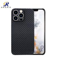China iPhone13 Mini Carbon 100% Aramid Fiber Phone Case Full Protection for sale