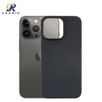 China Accurate Design Crater Protection Aramid Fiber Kevlar Phone Case For iPhone 13 Pro for sale