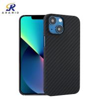 China iPhone 13 Aramid Fiber Kevlar Mobile Case Full Protection Scratch Resistant for sale