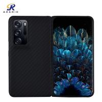 China Oppo Find N Carbon Fiber Cell Phone Cases Shockproof Aramid 0.65mm for sale