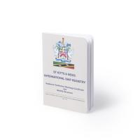 China OEM International Ship Registry Coloring Book Printing Seafarers Certificate Book Printing for sale