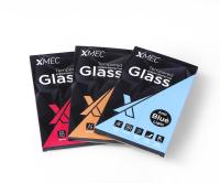 China 400gsm Paper Printed Carton Box For Tempered Screen Protector With Hanging Hole for sale