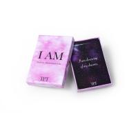 China 600gsm Rigid Cardboard Box Positivity Affirmation Tarot Flash Cards Packaging for sale