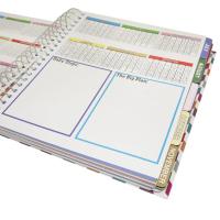 China 2022 Spiral NoteBook Printing Services gloss lamination 196*216mm for sale