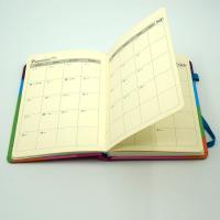 China Custom Diary Hardback NoteBook Printing matt lamination With Elastic Closure 220pages for sale