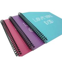 China CMYK Memory Book Spiral Notebook Printing Gloss Lamination FSC for sale