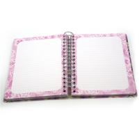 China Spiral Bound Journal Spiral NoteBook Printing Plastic PVC Cover 148*210mm for sale