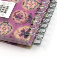 China Spiral Bound Journal Spiral NoteBook Printing Plastic PVC Cover 148*210mm for sale