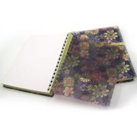 China Frosted Spiral Notebook Printing Plastic Cover Bound Diray Custom 65C for sale