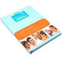 China Semi Concealed Spiral Bound Notebook Printing Hardcover Photo With Hidden WireO Binding for sale
