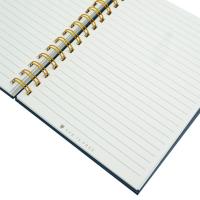 China 248*248mm Soft Touch Spiral Binding Service , custom journal printing 240PP for sale