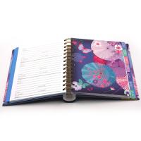 China Concealed Address Label Spiral Notebook Printing Service 176*190mm FSC for sale