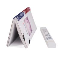 China Wirebound Spiral Notebook Printing Belly Band Custom Hardcover Book Printing for sale