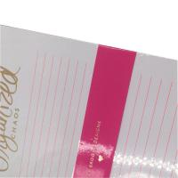 China Memo Custom Printed Sticky Notes ,  OEM Belly Band Custom Post It Note Pads for sale