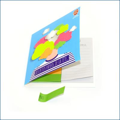 China Softcover Custom Sticky Notepad Memo Pad Printing 150mm X 150mm for sale