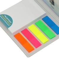 China Hardcover Custom Sticky Notepad Branded Post It Notes Gloss Lamination for sale
