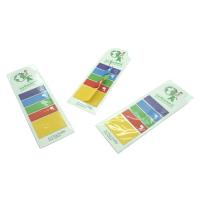 China Bookmarker Custom Sticky Notepad , Branded Sticky Notes With Pagemarkers Printing 60mm X 190mm for sale