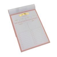 China Today Plan Memo Pad Sticky Notes Pantone Custom Printed Notepads for sale