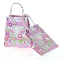 China ODM Luxury Boutique Bag , paper gift bags with handles Pantone color Printing for sale