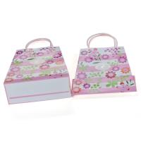China ODM Luxury Boutique Bag , paper gift bags with handles Pantone color Printing for sale