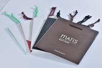 China embossing Cosmetic Packaging Bag , UV coating Shopping Bag Printing for Beauty for sale