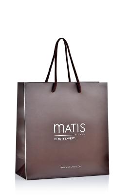 China embossing Cosmetic Packaging Bag , UV coating Shopping Bag Printing for Beauty for sale