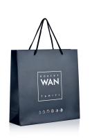 China Matte Lamination Branded Paper Bags Printing , ODM custom boutique shopping bags FSC for sale