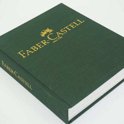 China POD Hardcover Book Printing 380pages , Cloth Cover Book Printing Fabric Linen for sale