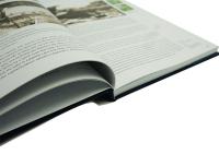 China A4 Hardcover Book Printing Services Linen Fabric 210pages for sale