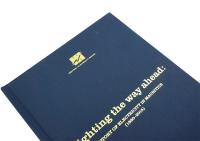 China A4 Hardcover Book Printing Services Linen Fabric 210pages for sale