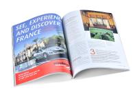 China Pantone Coloring Book Printing Embossing Softcover Monthly Magazine Printing for sale