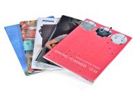 China Offset Custom Catalog Printing Saddle Stitch Binding Debossing for sale