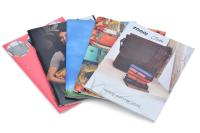 China Offset Custom Catalog Printing Saddle Stitch Binding Debossing for sale