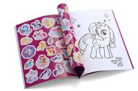 China Offset Sticker Coloring Book Printing Services CMYK Hardcover 24pages for sale
