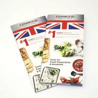 China 110mmx210mm Custom Handbook Promotional Booklet Printing Matt Lamination for sale