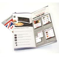 China 110mmx210mm Custom Handbook Promotional Booklet Printing Matt Lamination for sale