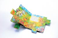 China Felt Flap Kids Hardback Book Printing Custom 400gsm for sale